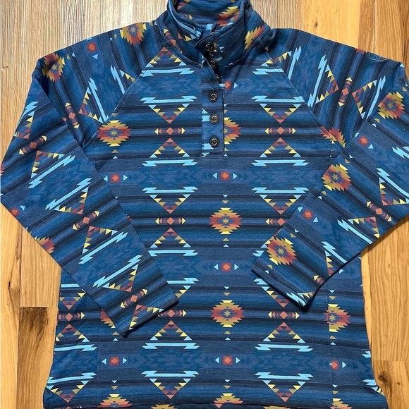 Ariat | Tops | Beautiful Pullover Aztec Print | Poshmark